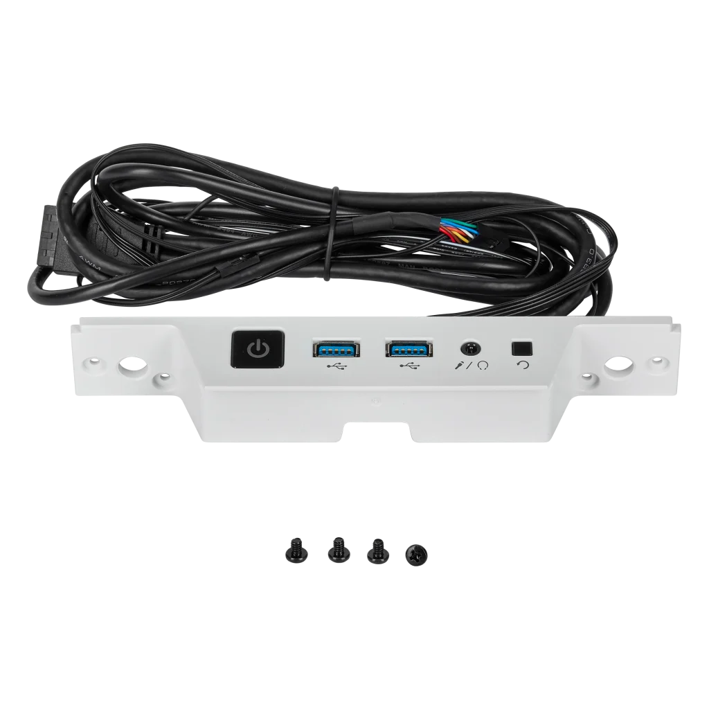 CORSAIR 465X RGB I/O Panel, White