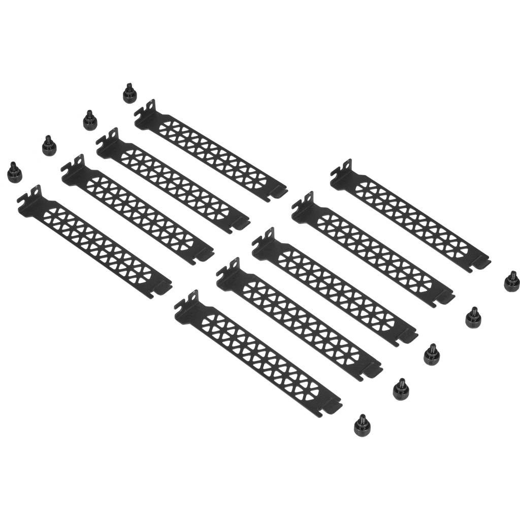 iCUE 4000X/4000D/4000D Airflow Expansion Slot Covers, Black