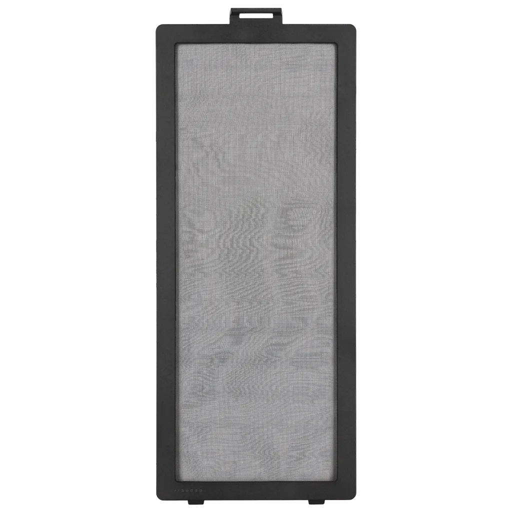 5000D/5000D AIRFLOW Front Magnetic Dust Filter, Black