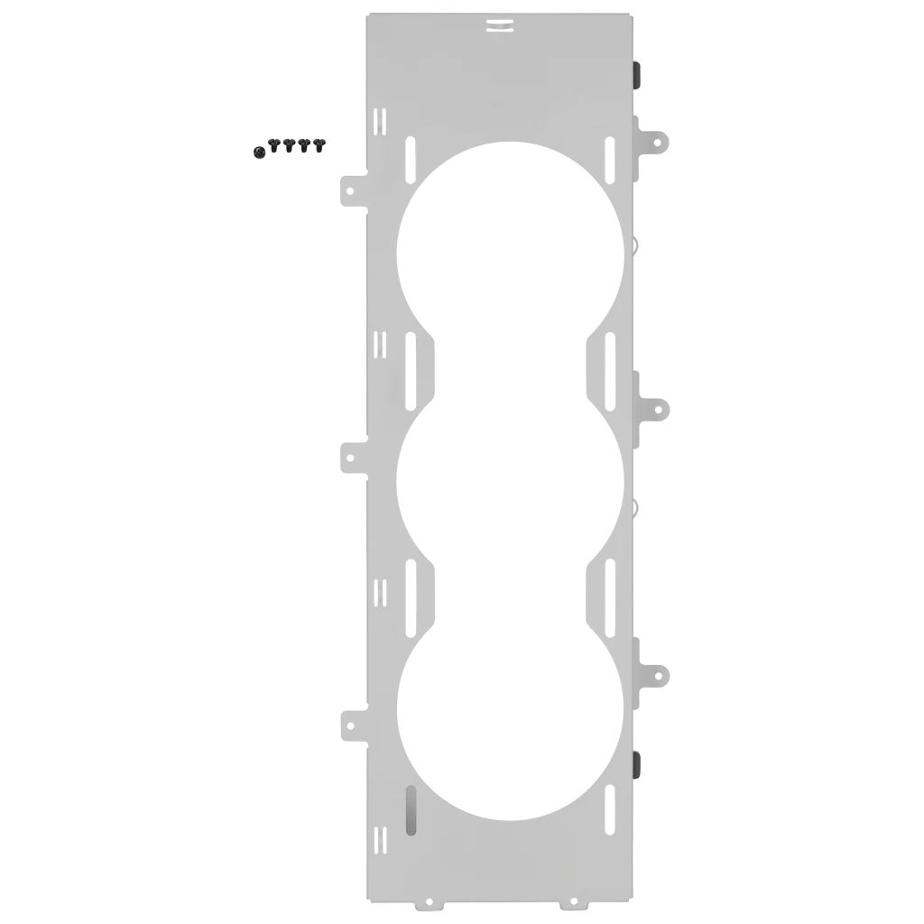 iCUE 5000X/5000D/5000D AIRFLOW Side Fan Tray, White