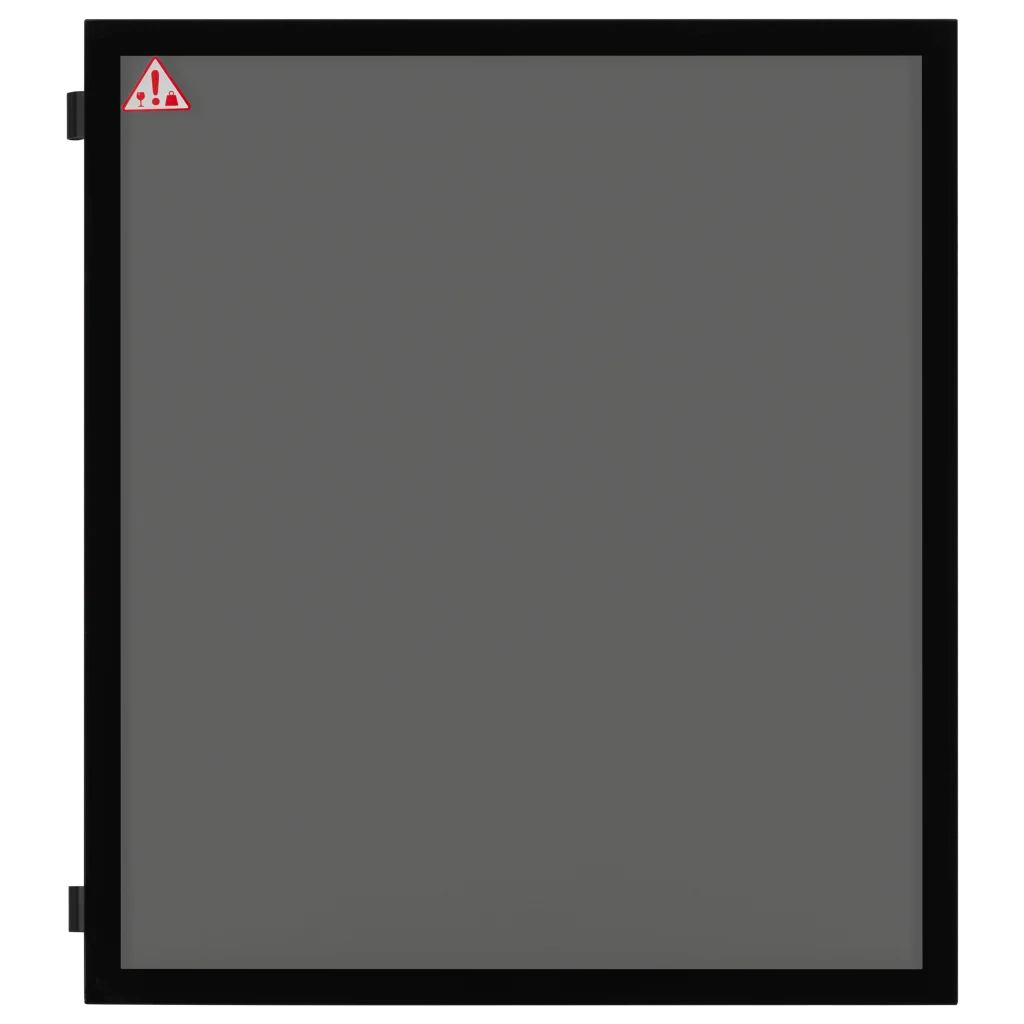 iCUE 7000X/7000D/7000D AIRFLOW Tempered Glass Panel, Black