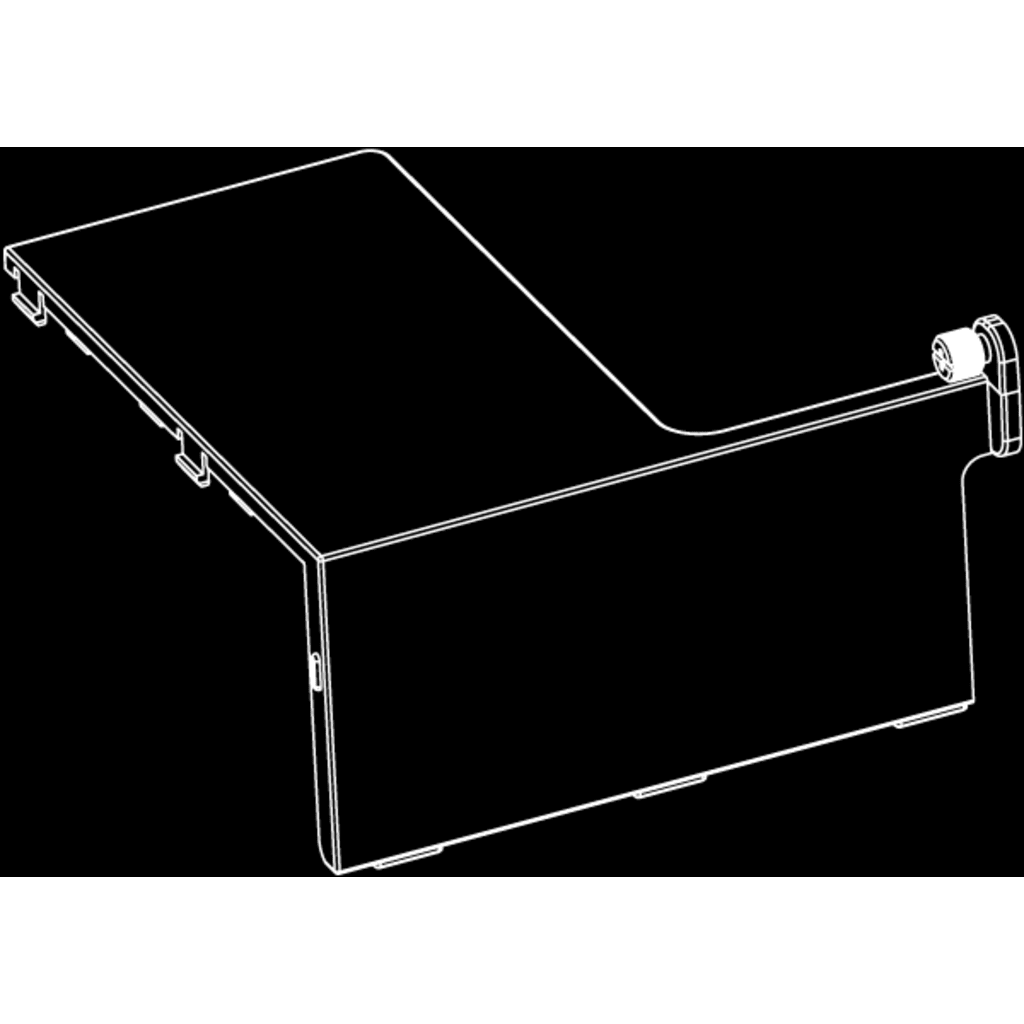 iCUE 5000T PSU Shroud Extension Cover, Black