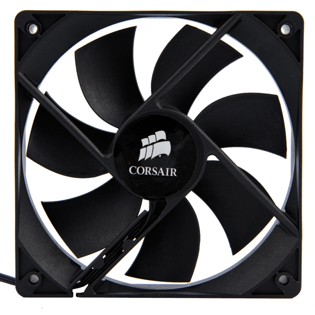 Carbide 400R Case - Rear Fan (Black, 120mm)