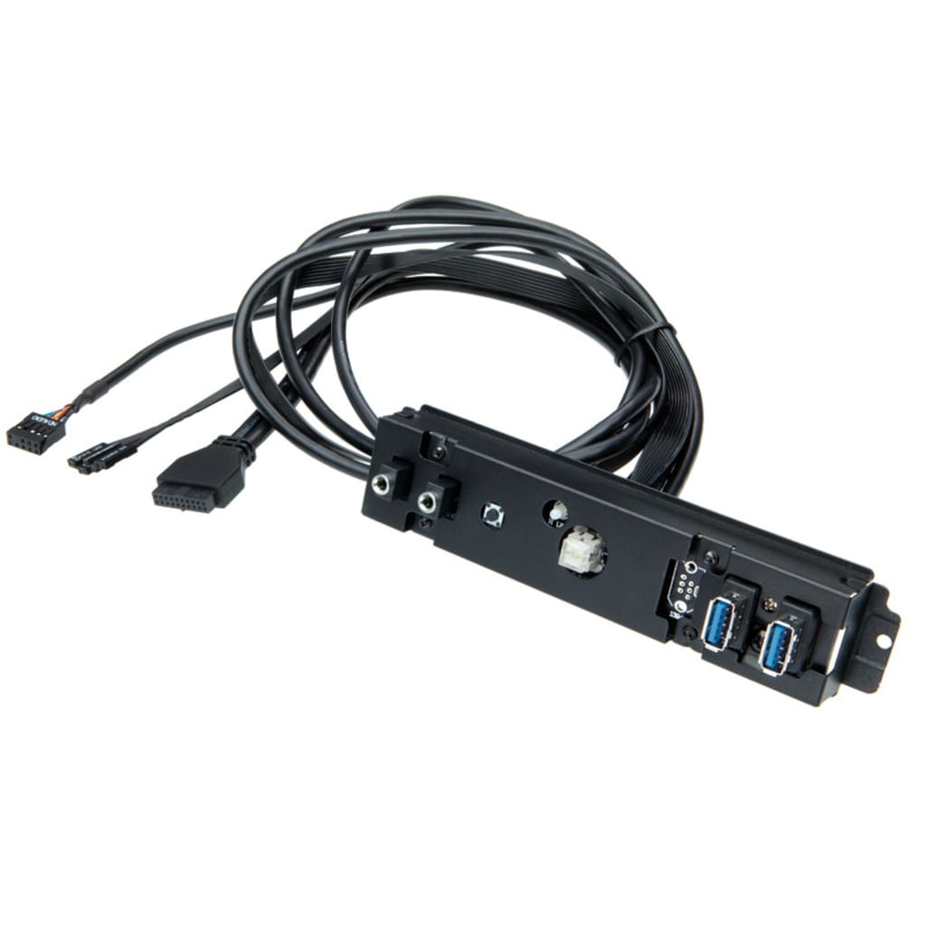 Obsidian Series™ 550D I/O panel replacement with all cables