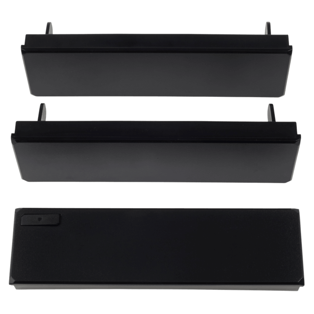 Graphite Series™ 760T 5.25ʺ Drive Bay Covers 3x (1x Flip down, 2x covers)
