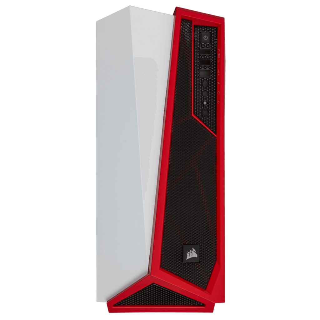 SPEC-ALPHA Front Fascia, White and Red