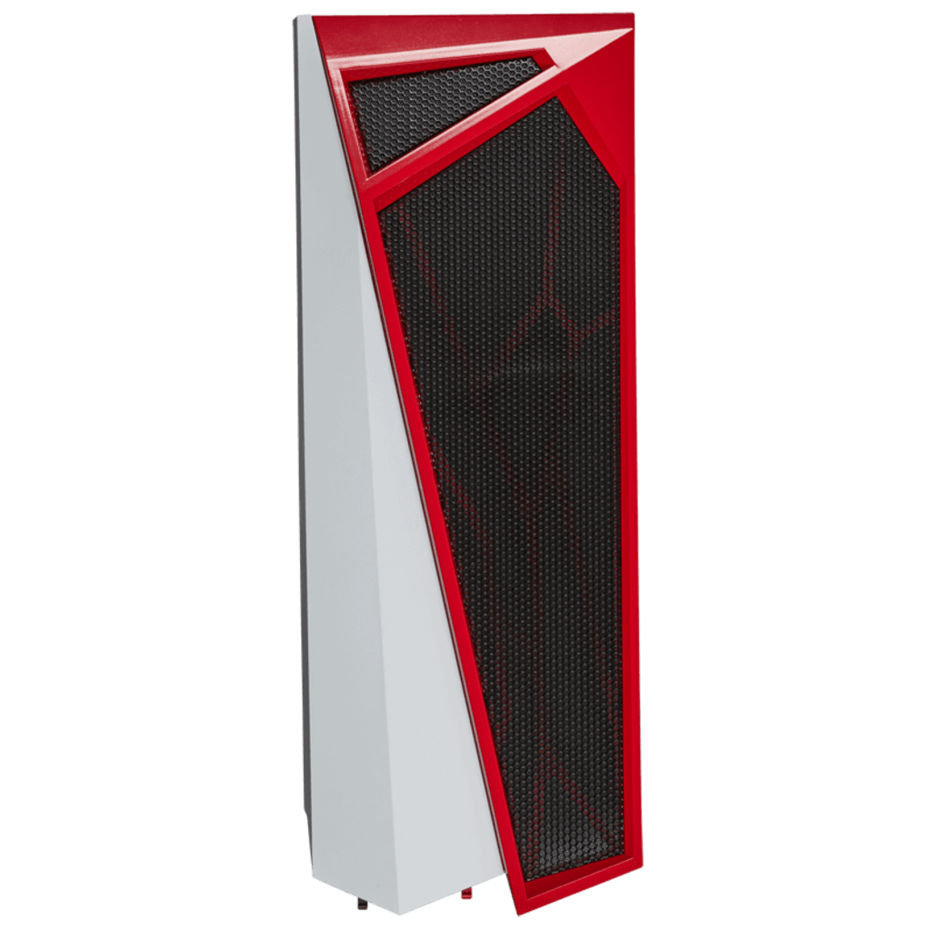 SPEC-ALPHA Top Panel, Plastic, White and Red