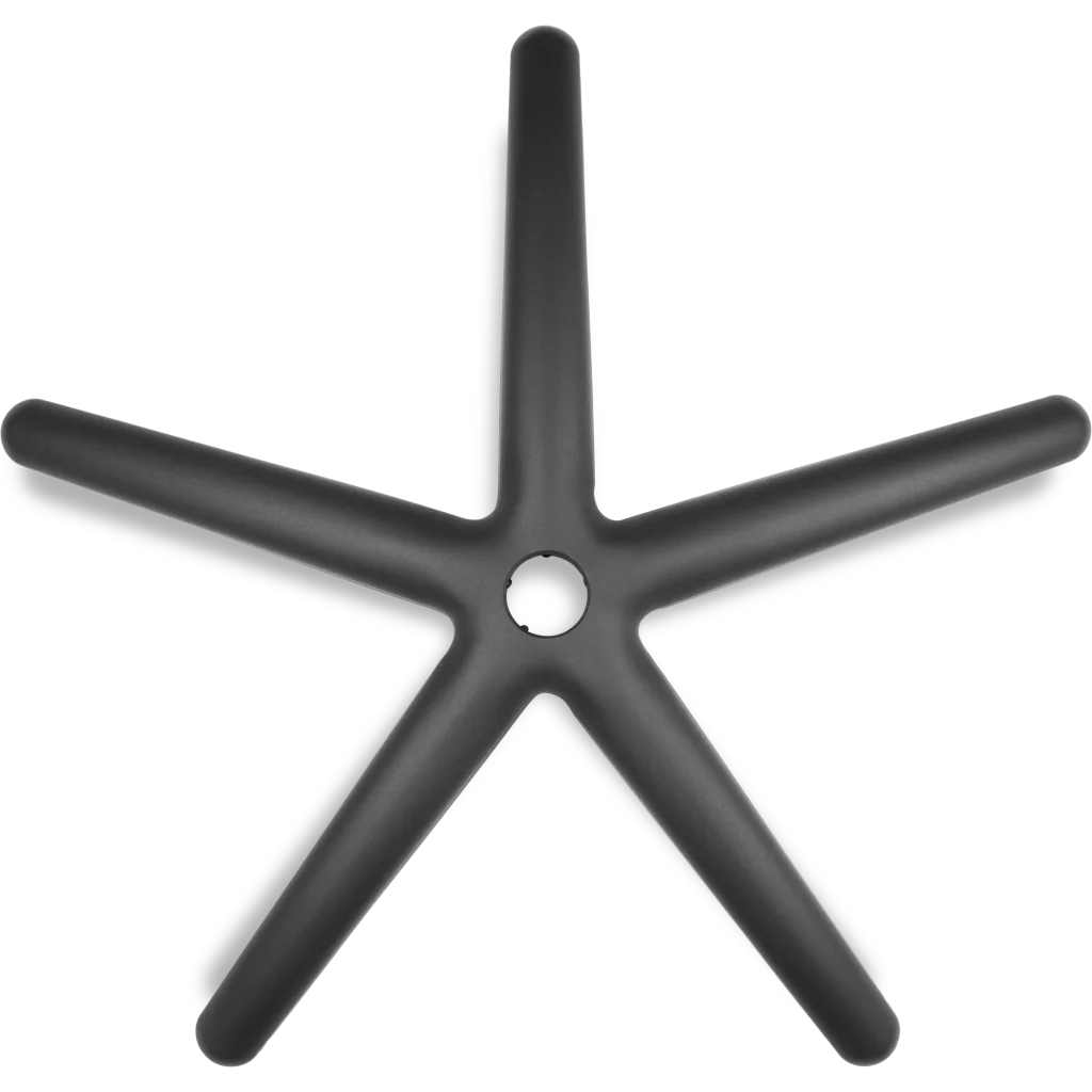 CORSAIR T and TC-Series 5 point chair base - Steel