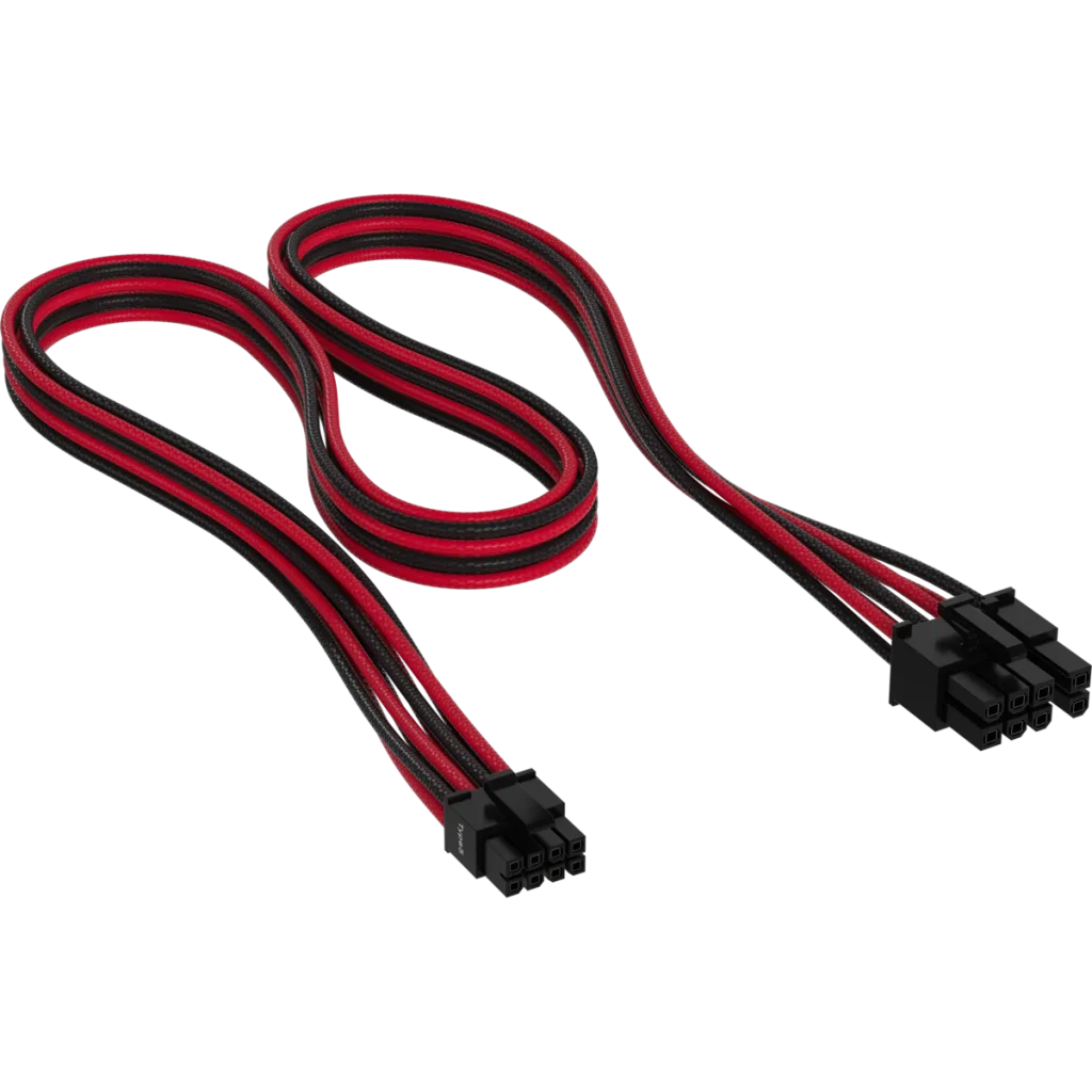 Premium Individually Sleeved PCIe Cable (Single Connector) Type 5 Gen 5 ...