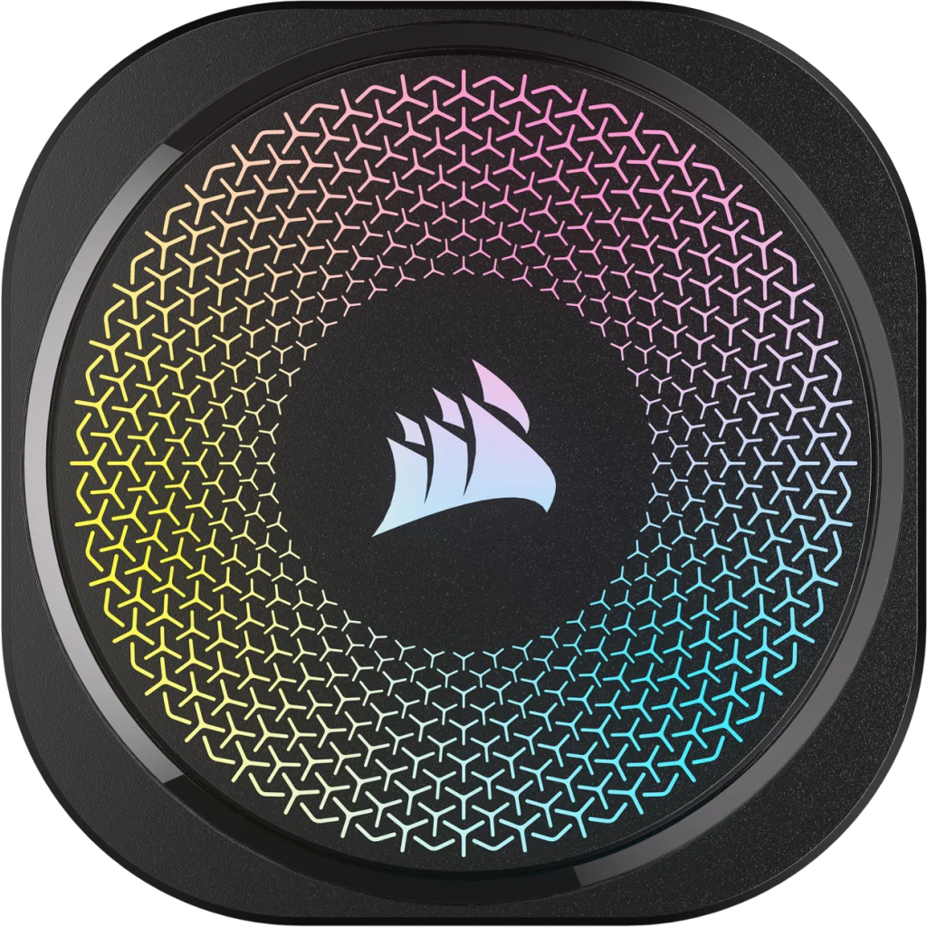 iCUE LINK TITAN RX RGB Pump Cap Kit, Black