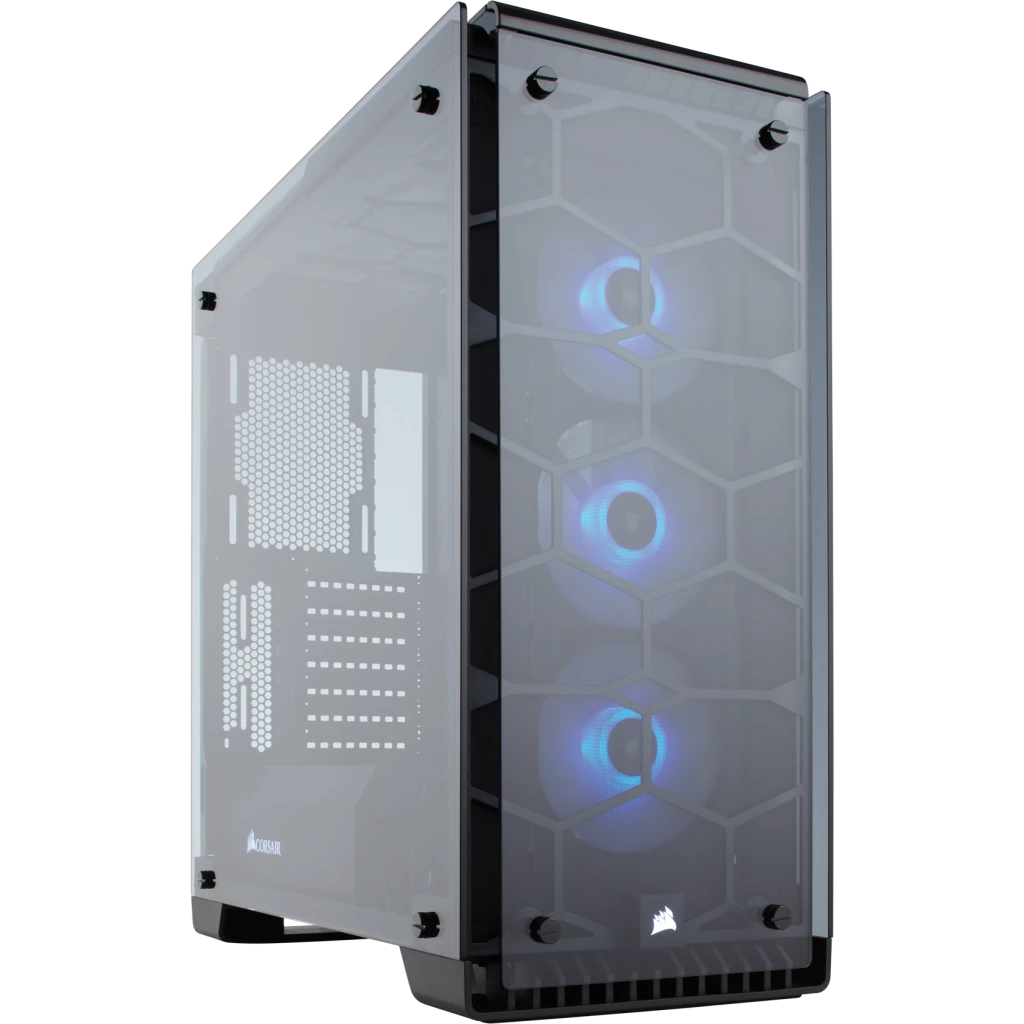 Crystal Series™ 570X RGB ATX Mid-Tower Case — Black