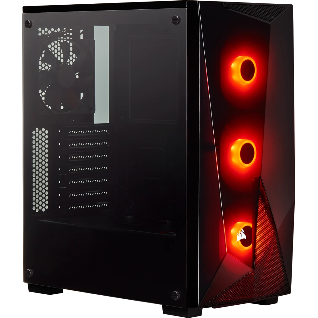 Carbide Series SPEC-DELTA RGB Tempered Glass Mid-Tower ATX Gaming Case ...