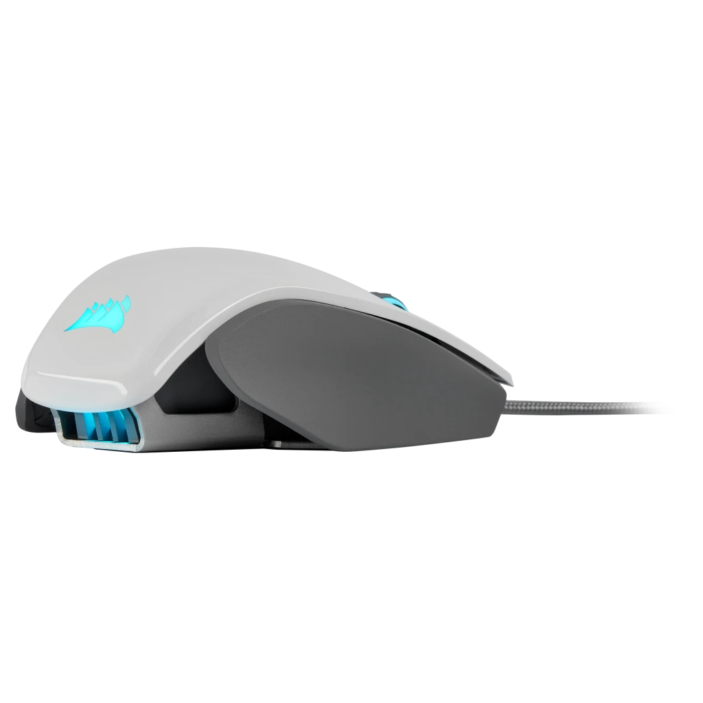 M65 RGB ELITE Tunable FPS Gaming Mouse — White (Refurbished)