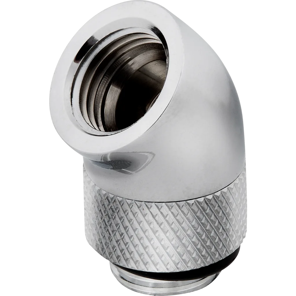 Hydro X Series 45° Rotary Adapter Twin Pack — Chrome