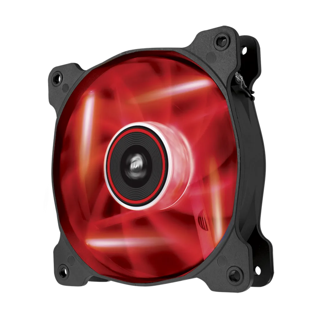 Air Series™ AF120 LED Red Quiet Edition High Airflow 120mm Fan
