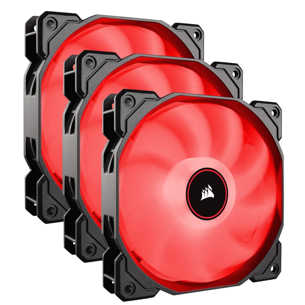 Air Series™ AF120 LED (2018) Red 120mm Fan Triple Pack
