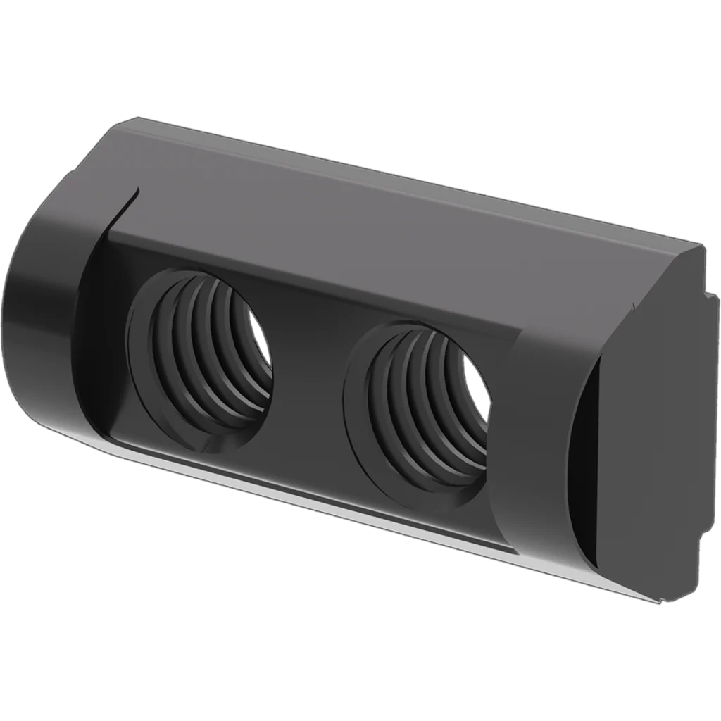 Platform:6 Black T-Nuts Kit