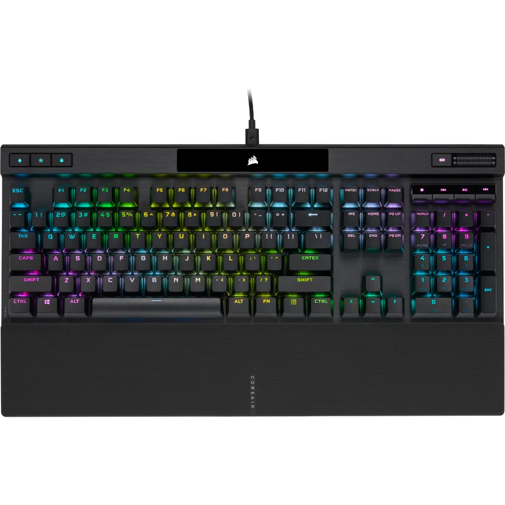 K70 RGB PRO Mechanical Gaming Keyboard with PBT DOUBLE SHOT PRO Keycaps ...