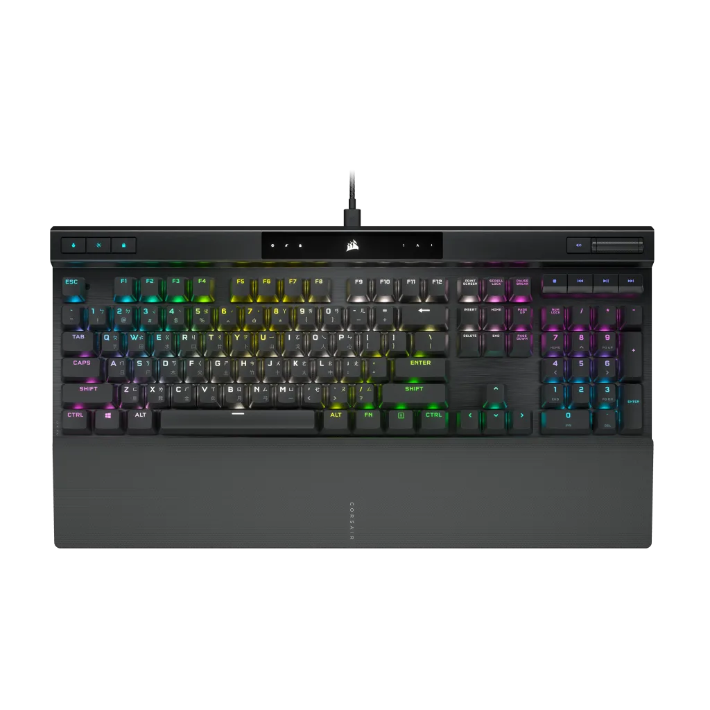 K70 RGB PRO Mechanical Gaming Keyboard with Polycarbonate Keycaps ...