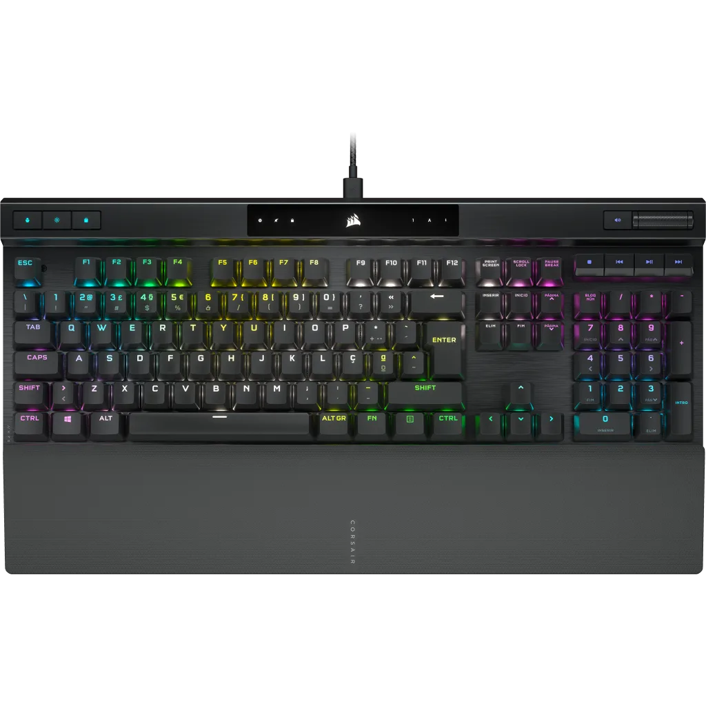 K70 PRO RGB Optical-Mechanical Gaming Keyboard with Polycarbonate Keycaps (PT)