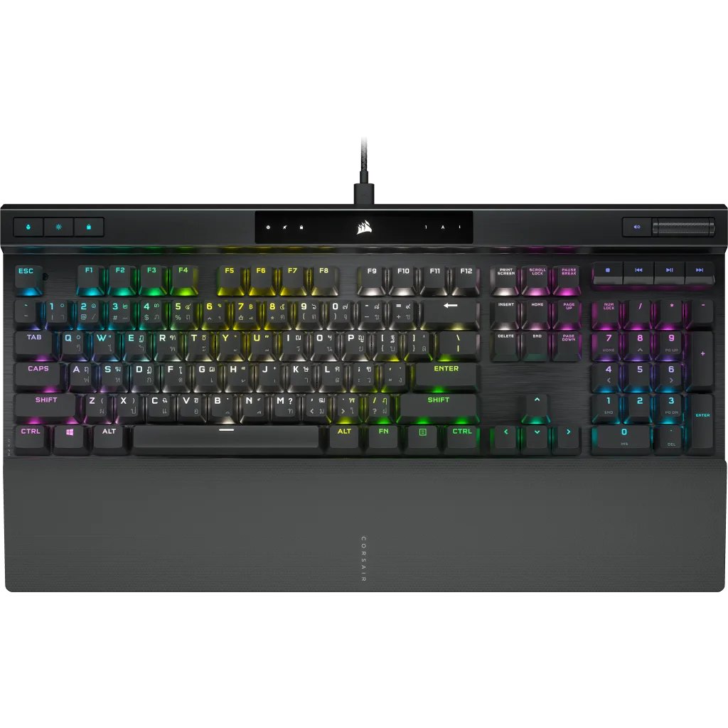 K70 PRO RGB Optical-Mechanical Gaming Keyboard with Polycarbonate Keycaps (TH)