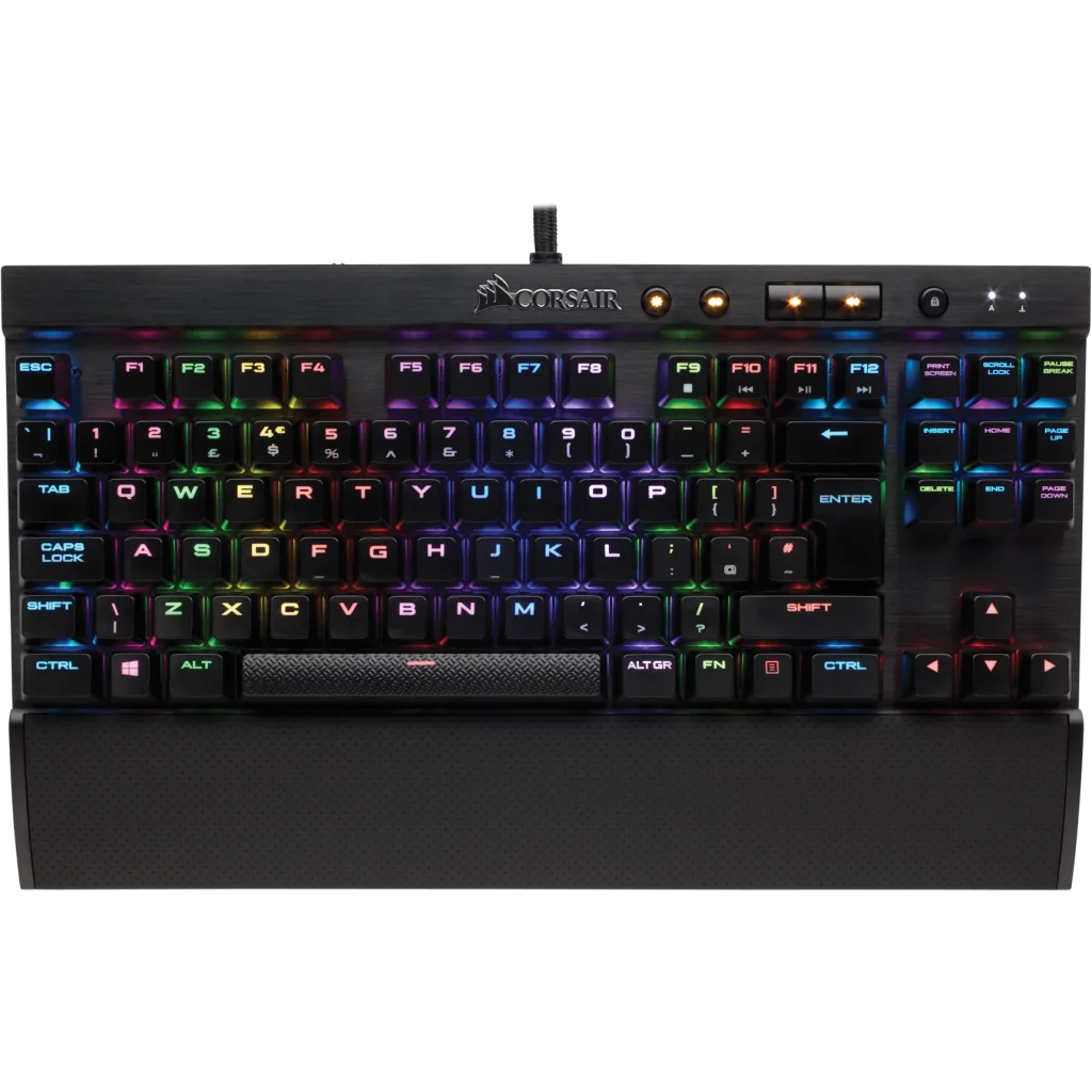 K65 LUX RGB Compact Mechanical Gaming Keyboard — CHERRY® MX RGB Red (UK)