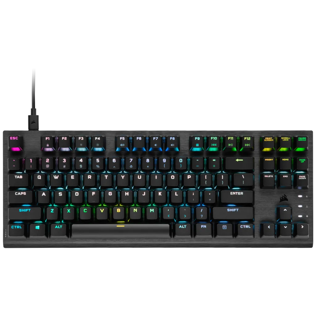 K60 PRO TKL RGB Tenkeyless Optical-Mechanical Gaming Keyboard — CORSAIR ...