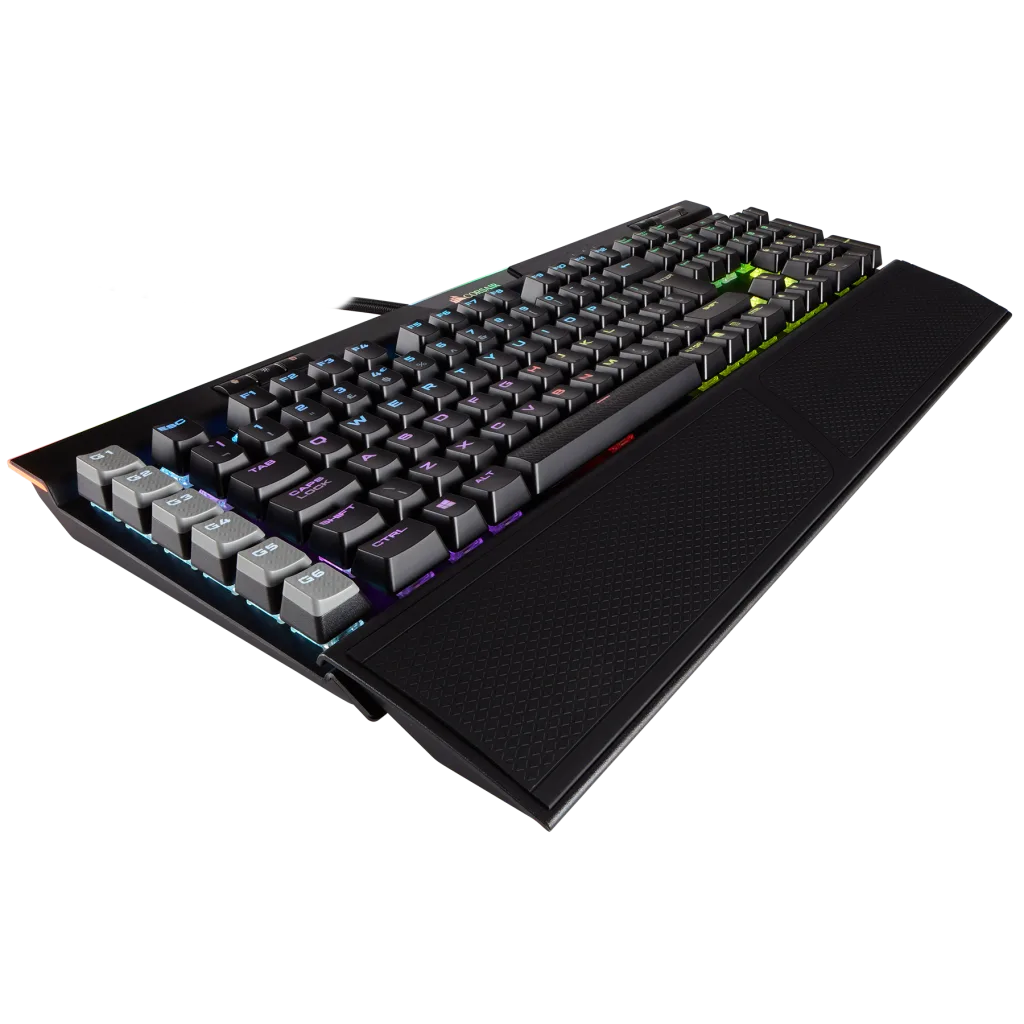 K95 RGB PLATINUM Mechanical Gaming Keyboard — CHERRY® MX Brown — Black (UK)