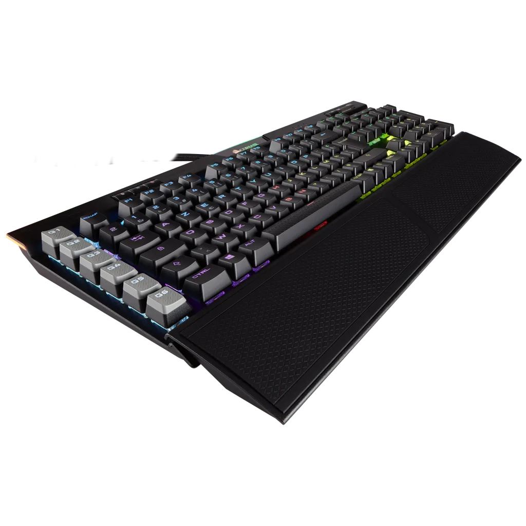 K95 RGB PLATINUM Mechanical Gaming Keyboard — CHERRY® MX Speed — Black (FR)