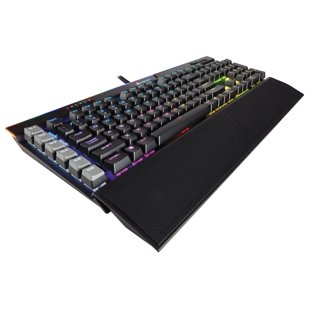 K95 RGB PLATINUM Mechanical Gaming Keyboard — CHERRY® MX Speed — Black (TH)