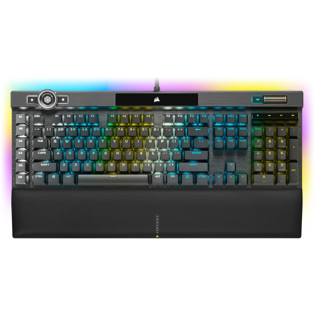 K100 RGB Optical-Mechanical Gaming Keyboard — CORSAIR OPX Switch ...