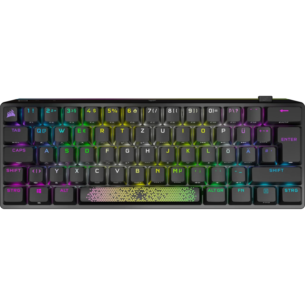 K70 PRO MINI WIRELESS 60% Mechanical CHERRY MX Speed Switch Keyboard ...