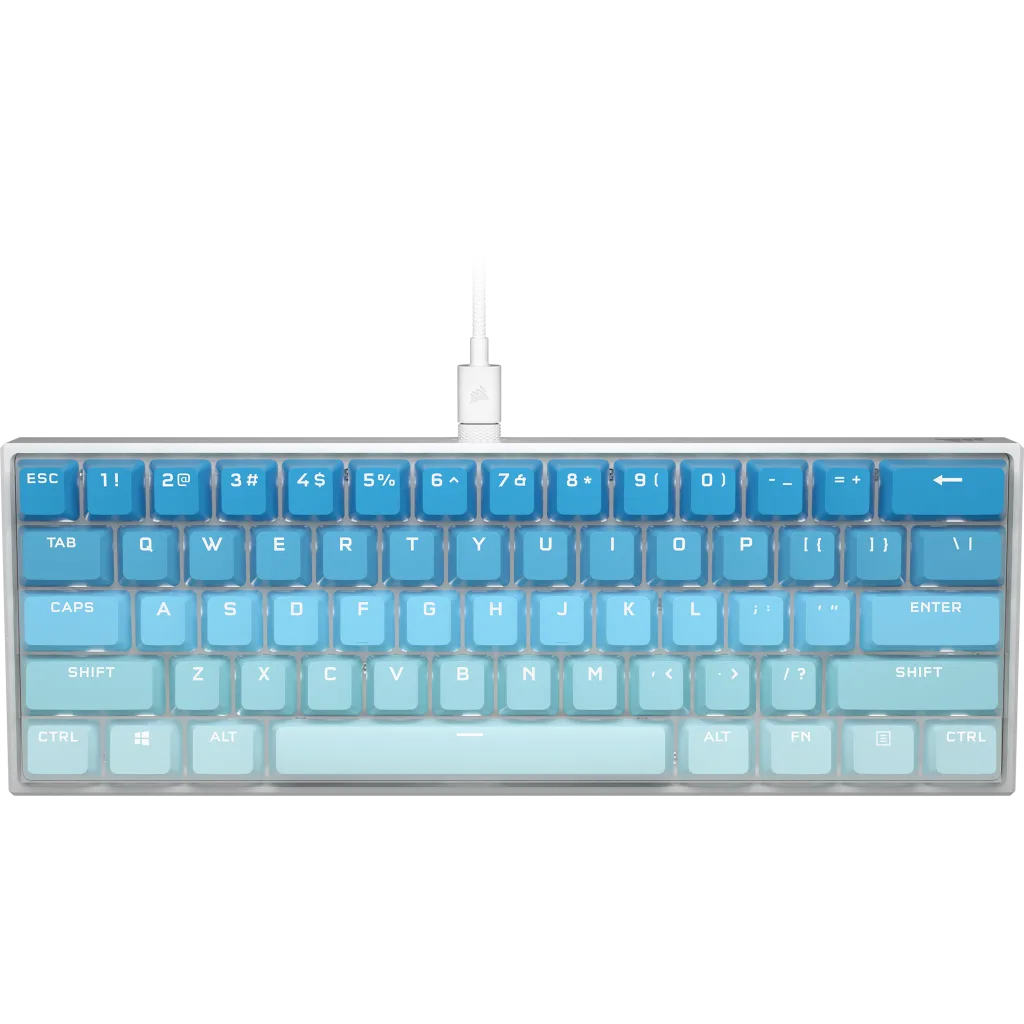 K65 RGB MINI 60% Mechanical Keyboard – Ethereal Blue