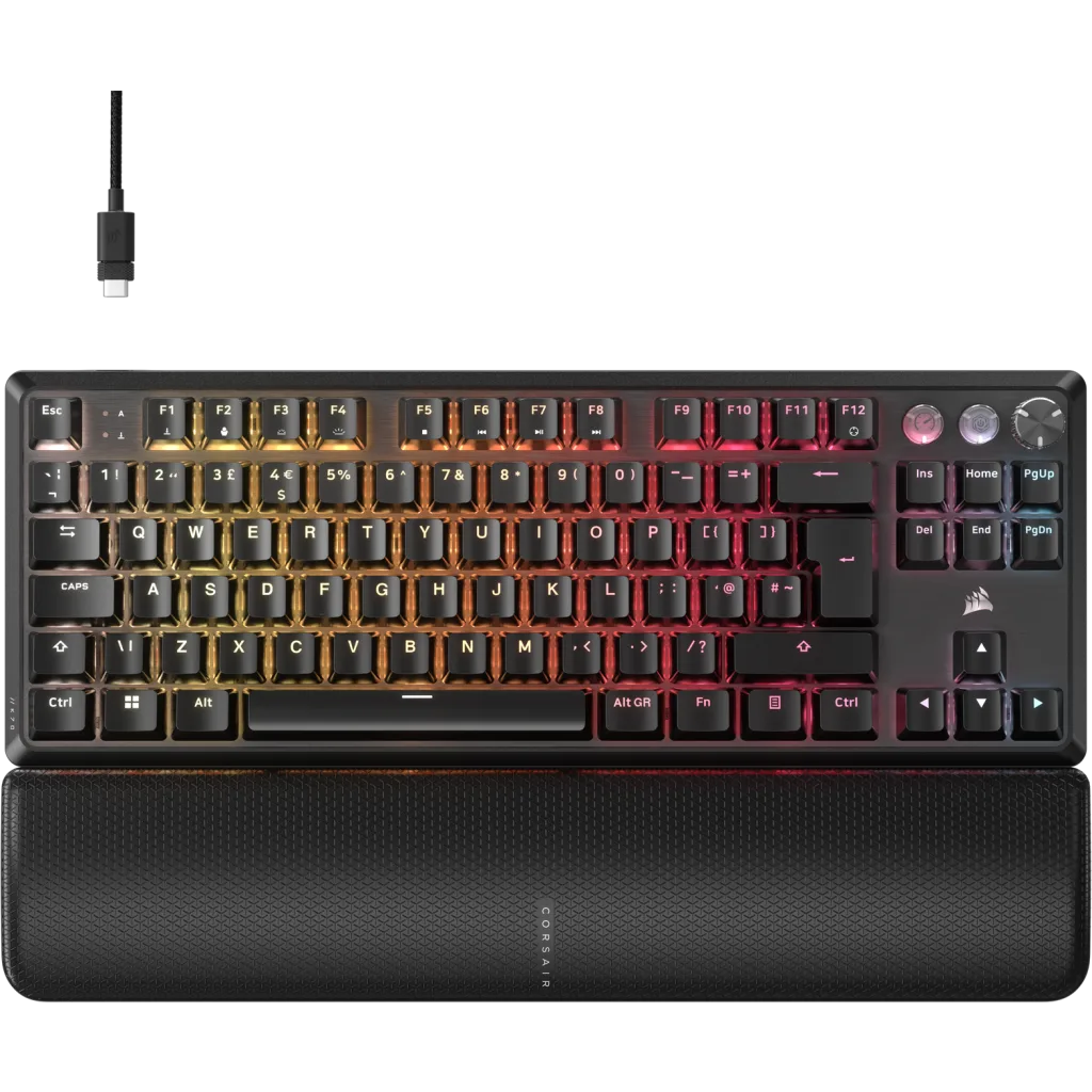K70 PRO TKL High-Performance Hall Effect Programmable Gaming Keyboard ...