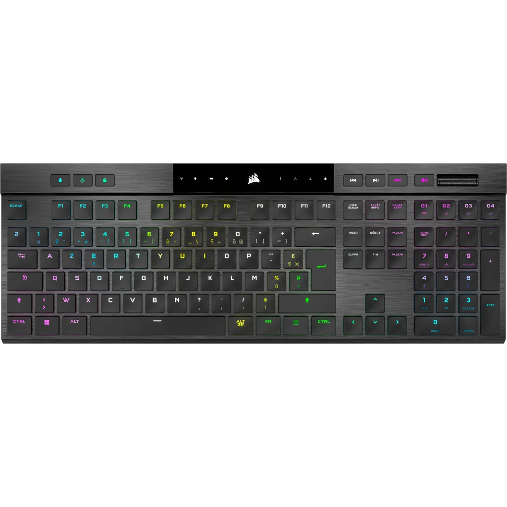K100 AIR WIRELESS RGB Ultra-Thin Mechanical Gaming Keyboard - CHERRY MX ...