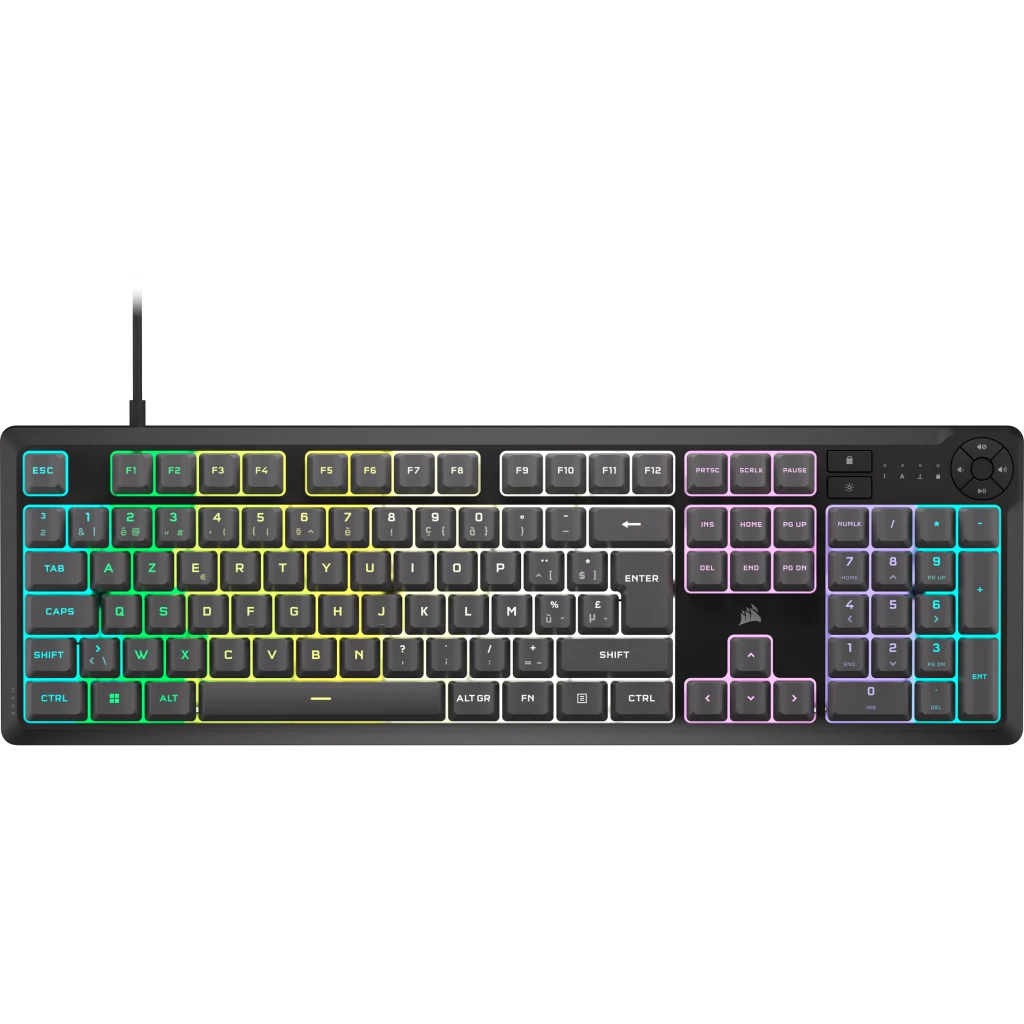 K55 CORE RGB Gaming Keyboard — Gray (BE)