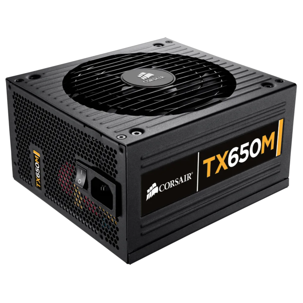 Enthusiast Series™ Modular TX650M — 80 PLUS® Bronze Certified 650 Watt ...