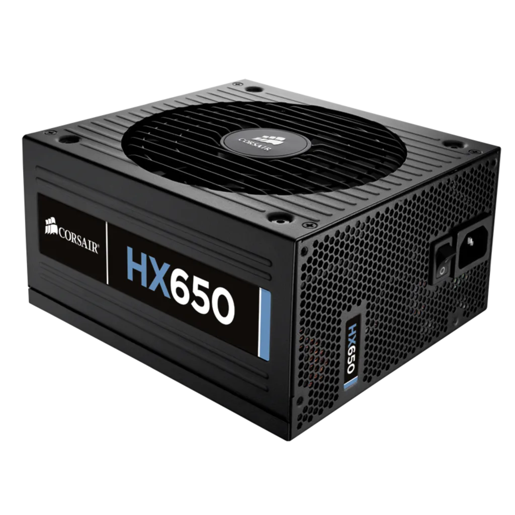 HX Series™ HX650 Power Supply — 650 Watt 80 PLUS® Gold Certified ...