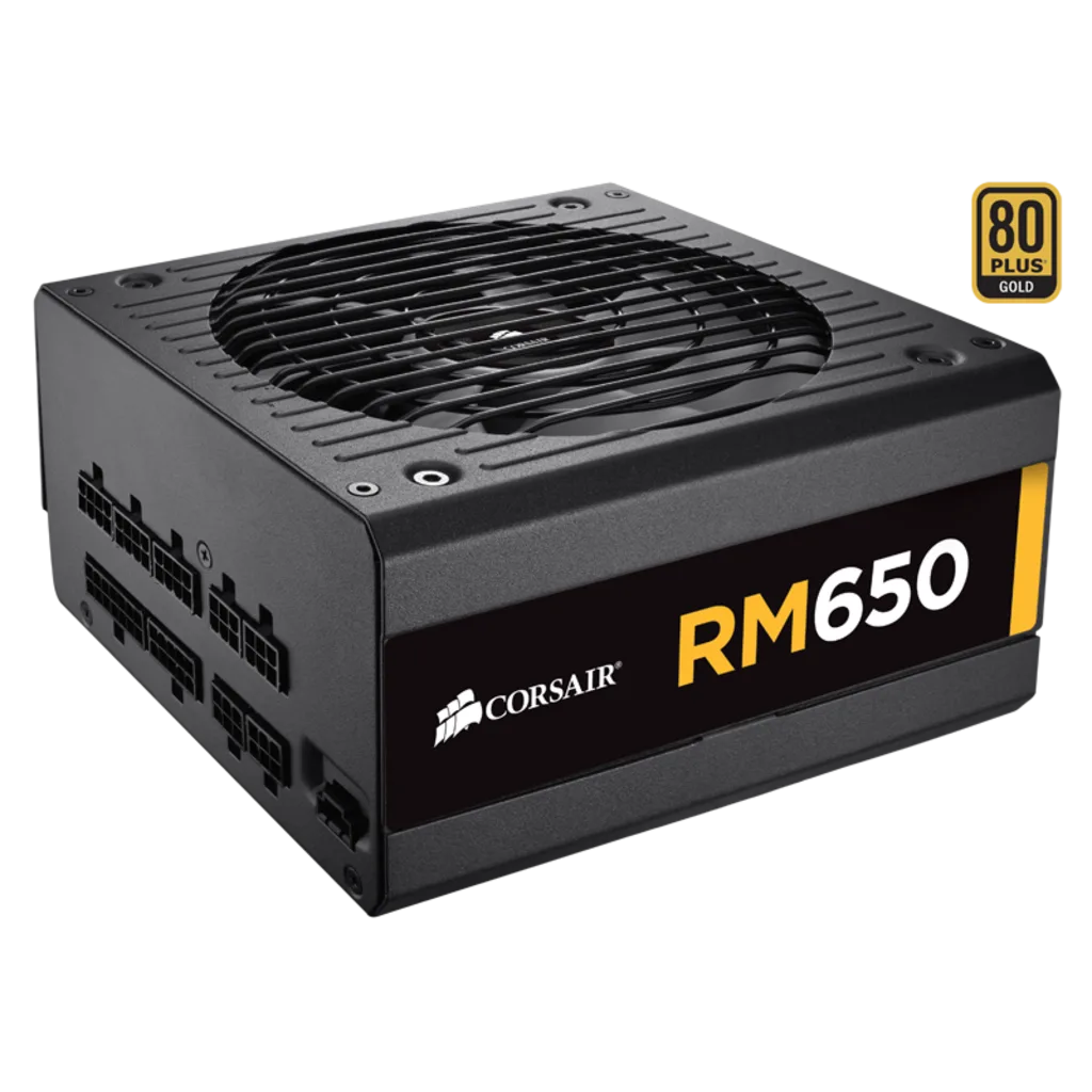 RM Series™ RM650 — 650 Watt 80 PLUS® Gold Certified Fully Modular PSU ...