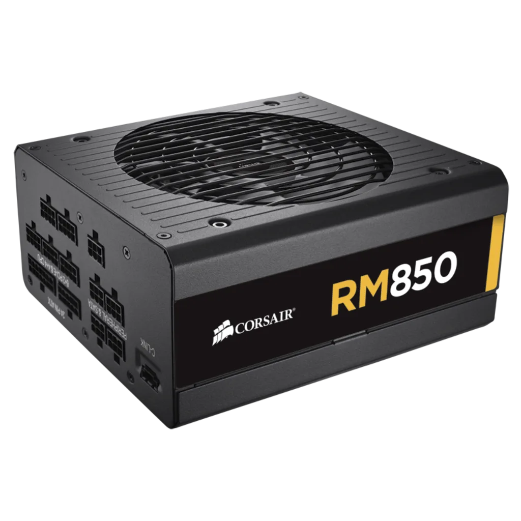 RM Series™ RM850 — 850 Watt 80 PLUS® Gold Certified Fully Modular PSU (KR Plug)