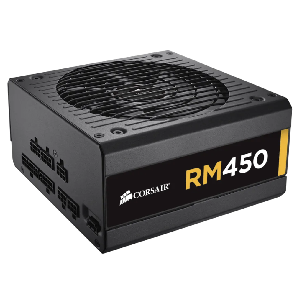 RM Series™ RM450 — 450 Watt 80 PLUS® Gold Certified Fully Modular PSU