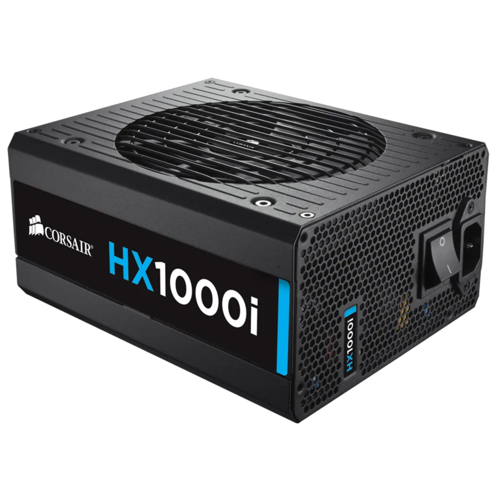 HXi Series™ HX1000i High-Performance ATX Power Supply — 1000 Watt 80 Plus® PLATINUM Certified ...
