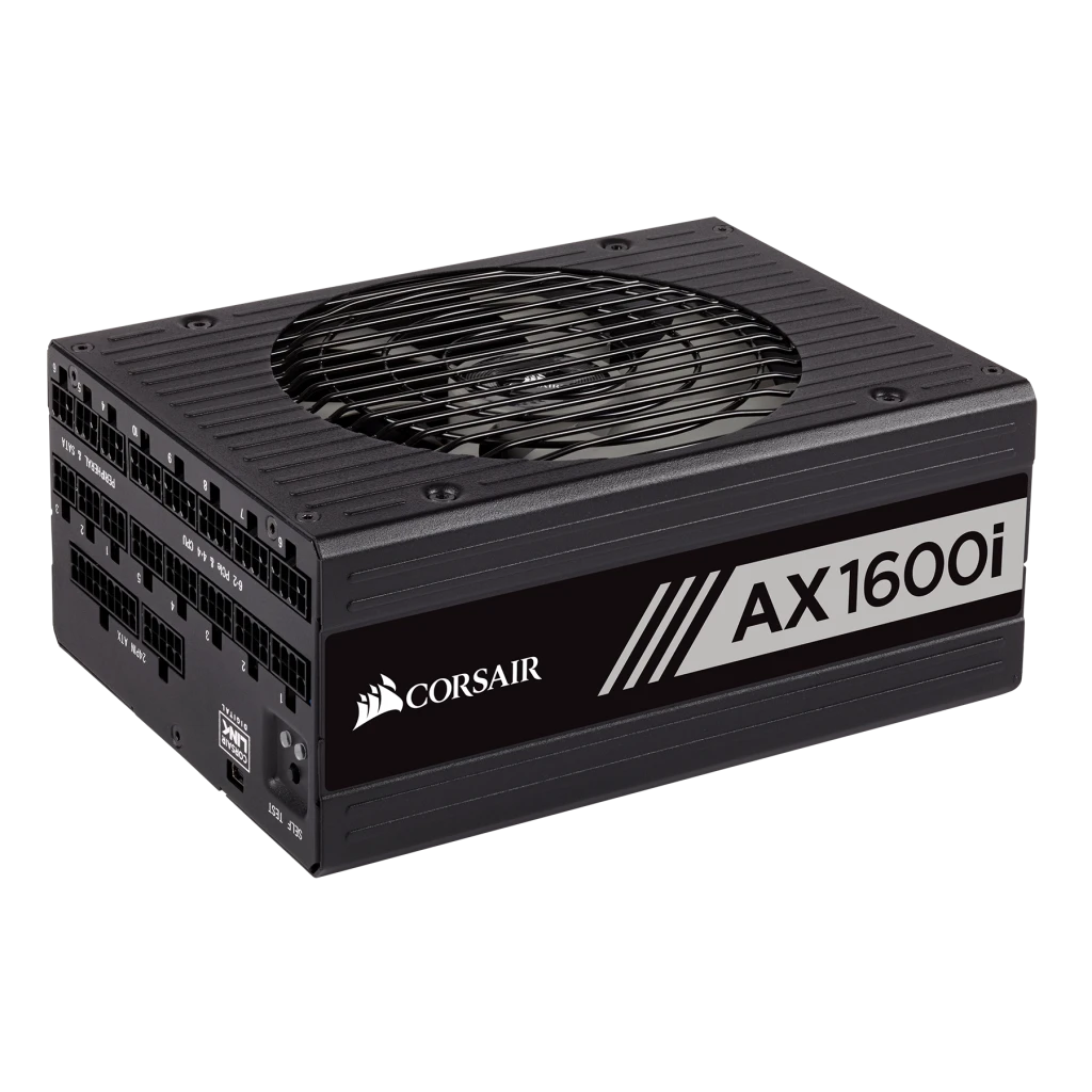 AX1600i Digital ATX Power Supply — 1600 Watt Fully-Modular PSU (WW)