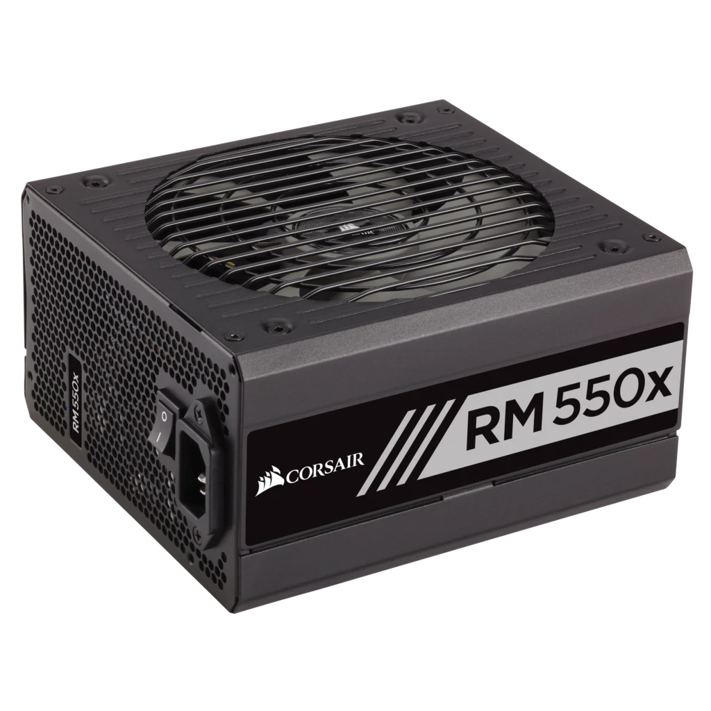 RMx Series™ RM550x — 550 Watt 80 PLUS® Gold Certified Fully Modular PSU