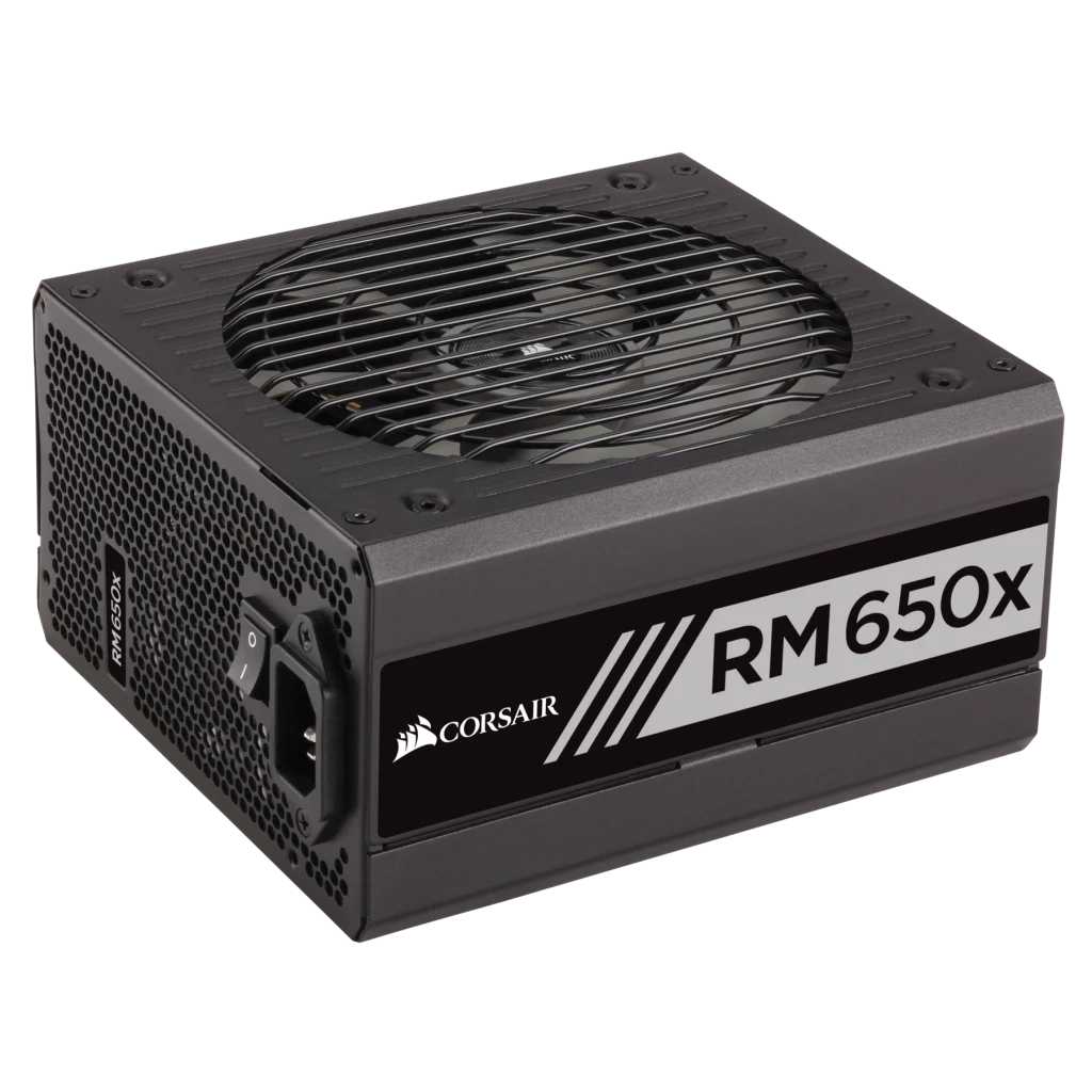 RMx Series™ RM650x — 650 Watt 80 PLUS® Gold Certified Fully Modular PSU (CN)