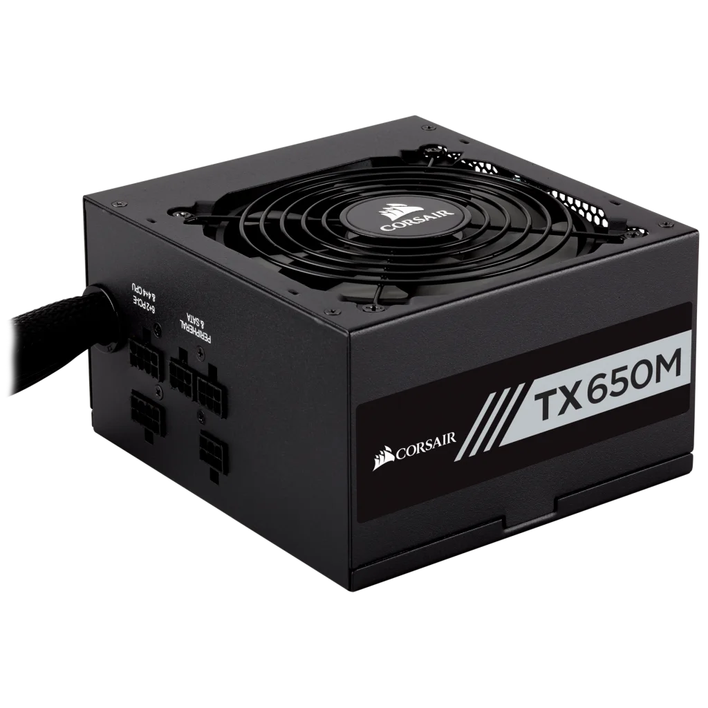 TX-M Series™ TX650M — 650 Watt 80 Plus® Gold Certified PSU (TW)
