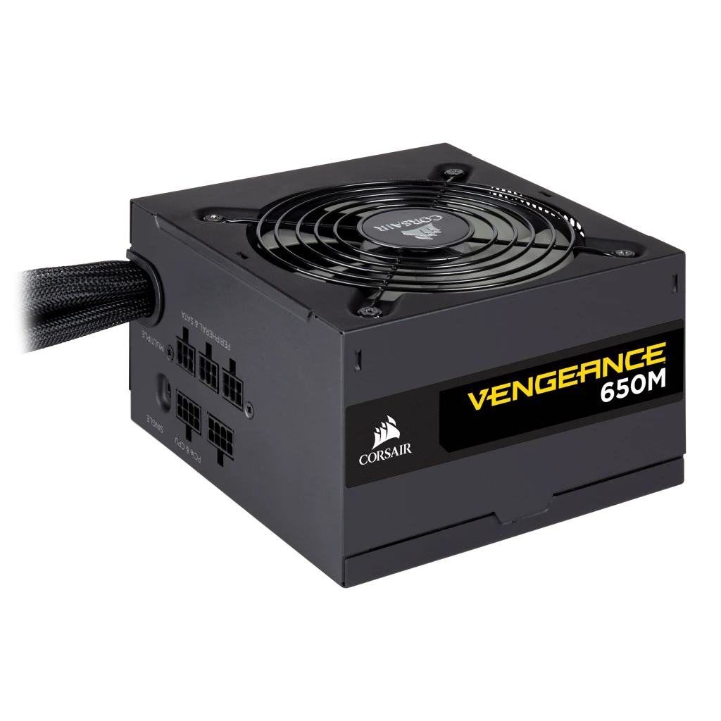 VENGEANCE Series™ 650M — 650 Watt 80 PLUS® Silver Certified PSU (KR)