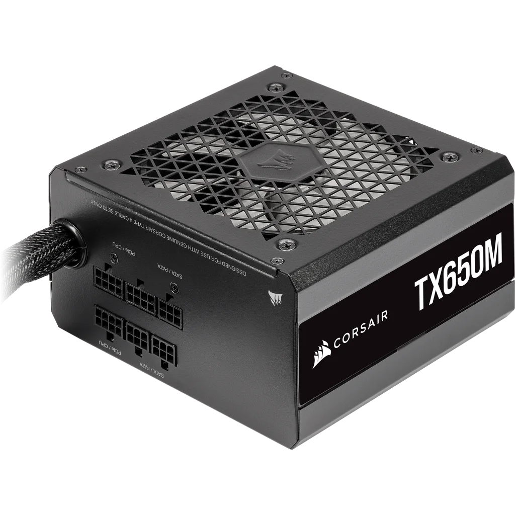 TX-M Series™ TX650M — 650 Watt 80 PLUS Gold Semi Modular ATX PSU (EU)