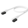 iCUE LINK Cable, 1x 250mm with 90° connectors, White