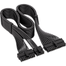 Corsair Type-4 Debossed ATX Motherboard (24-pin) Cable, 610mm, Black